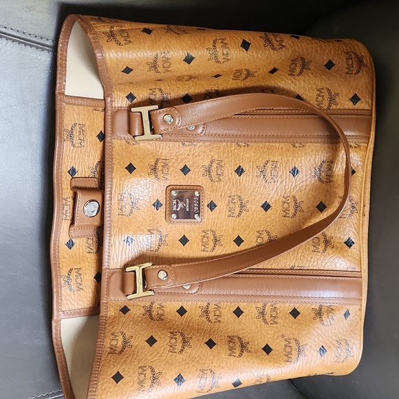 MCM | Bags | Mcm Visetos Tote | Poshmark